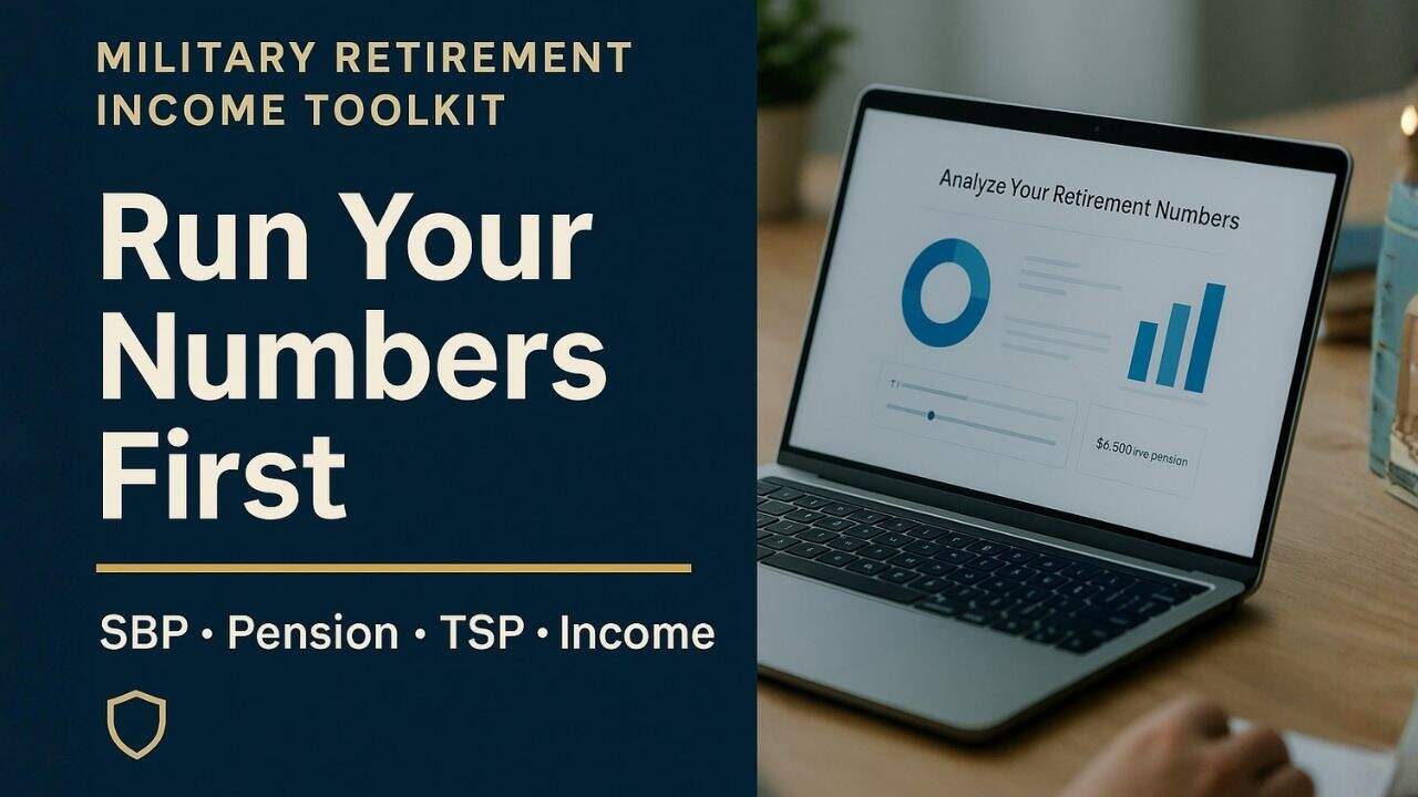 Use The Easy Military Retirement SBP Cost Calculator
